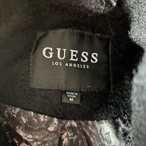 Guess | Jackets & Coats | Guess Womens Elegant Black Pea Coat | Poshmark
